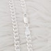 925 Sterling Silver Curb Cuban Link Chain WITH Cross, Crucifix Pendant ...