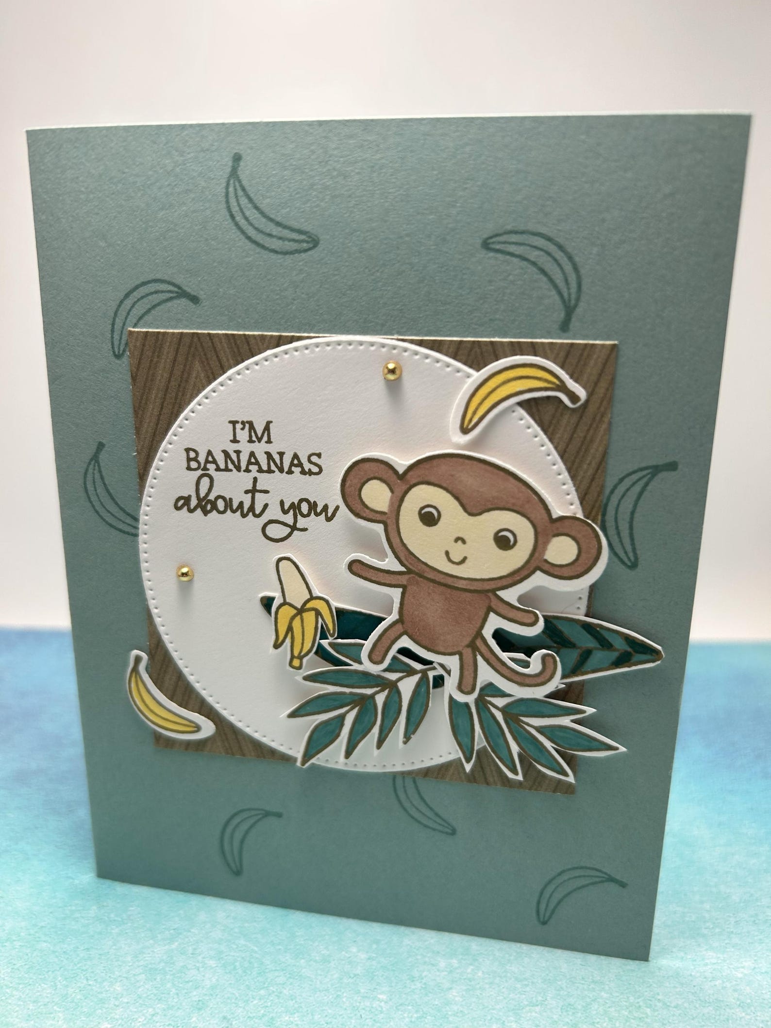 I'm Bananas About You | Handmade Card | Kids Card | Birthday Card ...