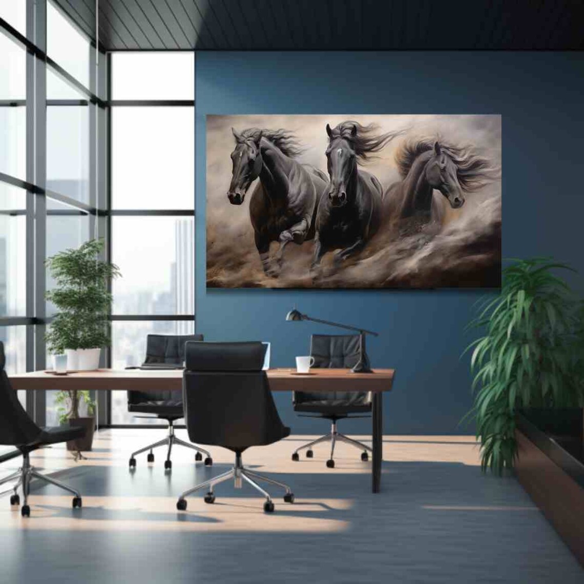 Running Horse Wall Art Print Horse Home Decor Horse - Etsy