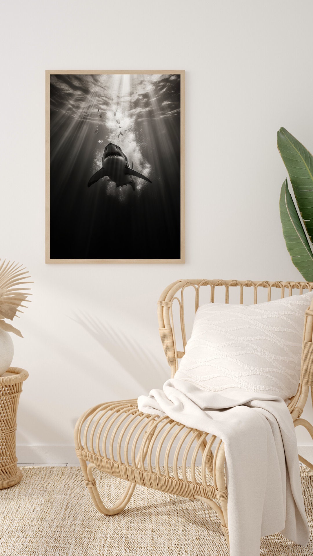 Shark Wall Art, Stunning Shark Poster for Sale, Perfect Wall Art for ...