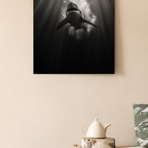 Shark Wall Art, Stunning Shark Poster for Sale, Perfect Wall Art for ...