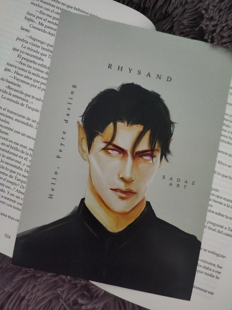 Rhysand Fanart - Etsy