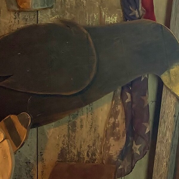 Primitive Crow - Etsy