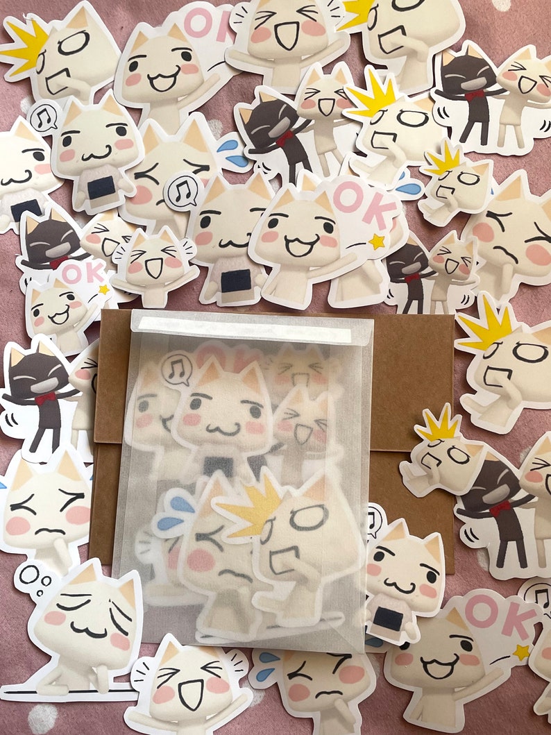 Toro Inoue Sony Japan Mascot Sticker Pack - Etsy