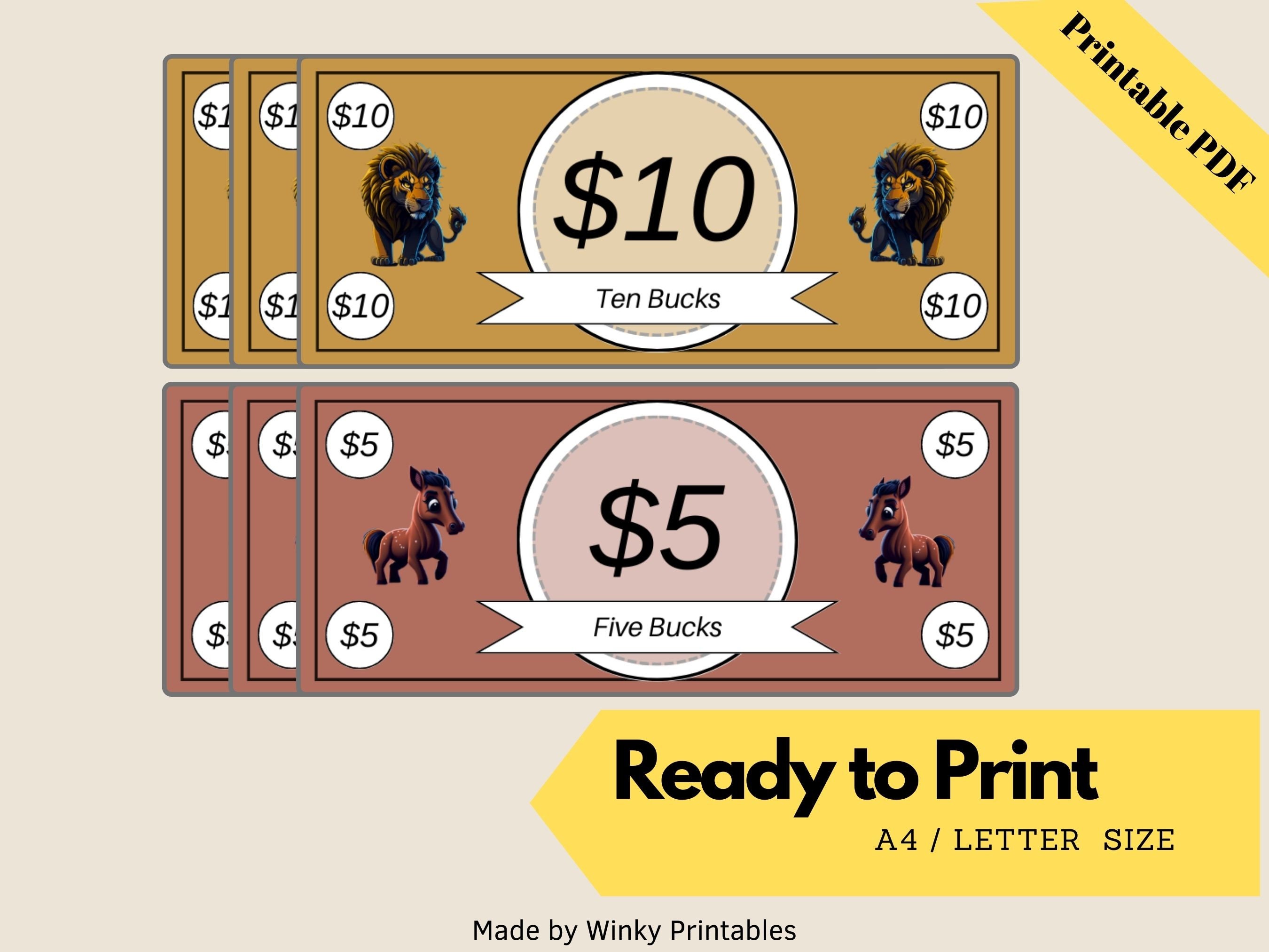 Kids Reward Bucks, Behavior Chart for Kids - Etsy