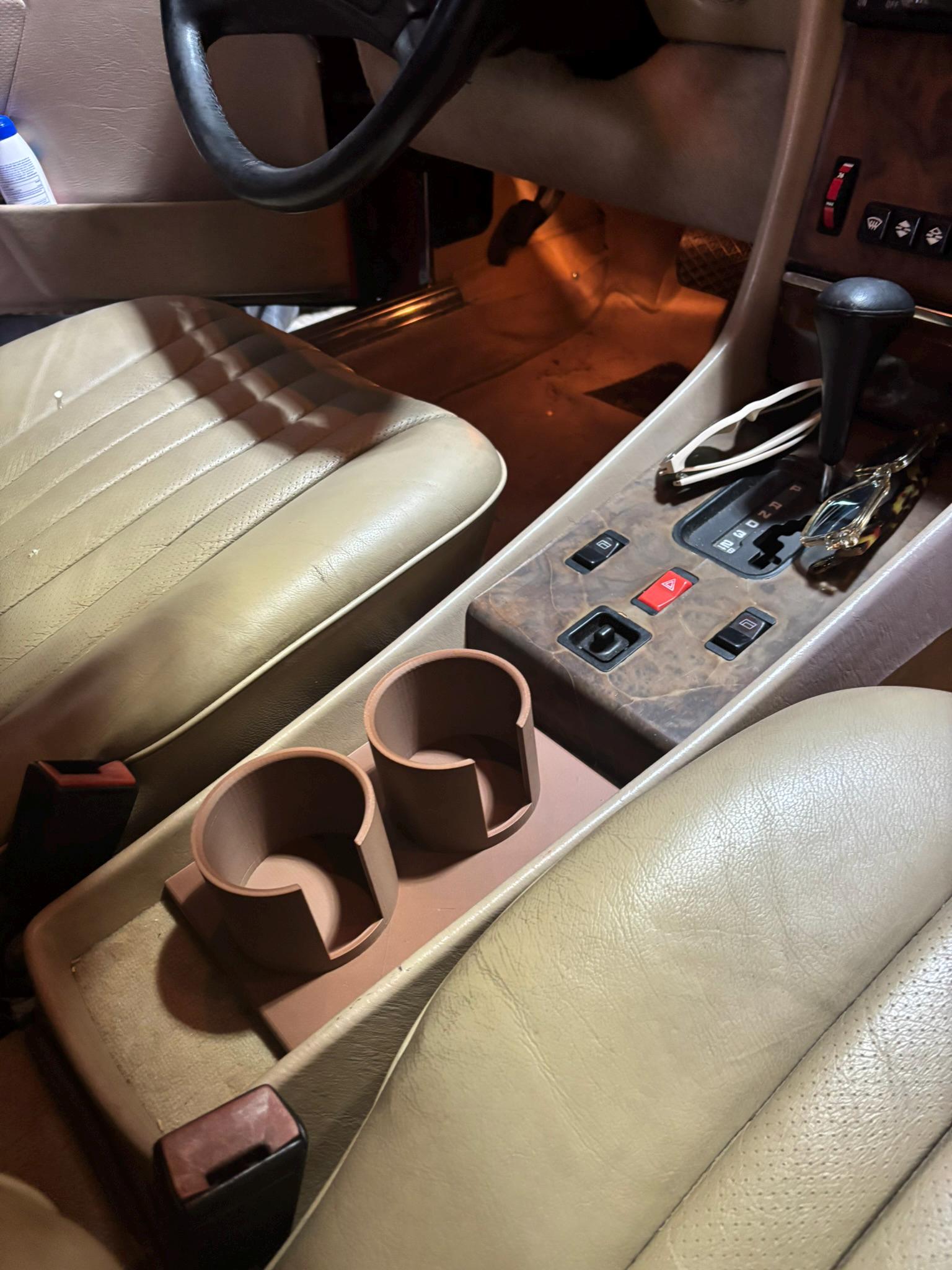 Dual Cup !!! Mercedes 560sl/450sl/380sl Cup Holder R107. New 2025 ...