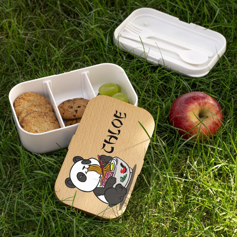 Panda Lunch Box - Etsy