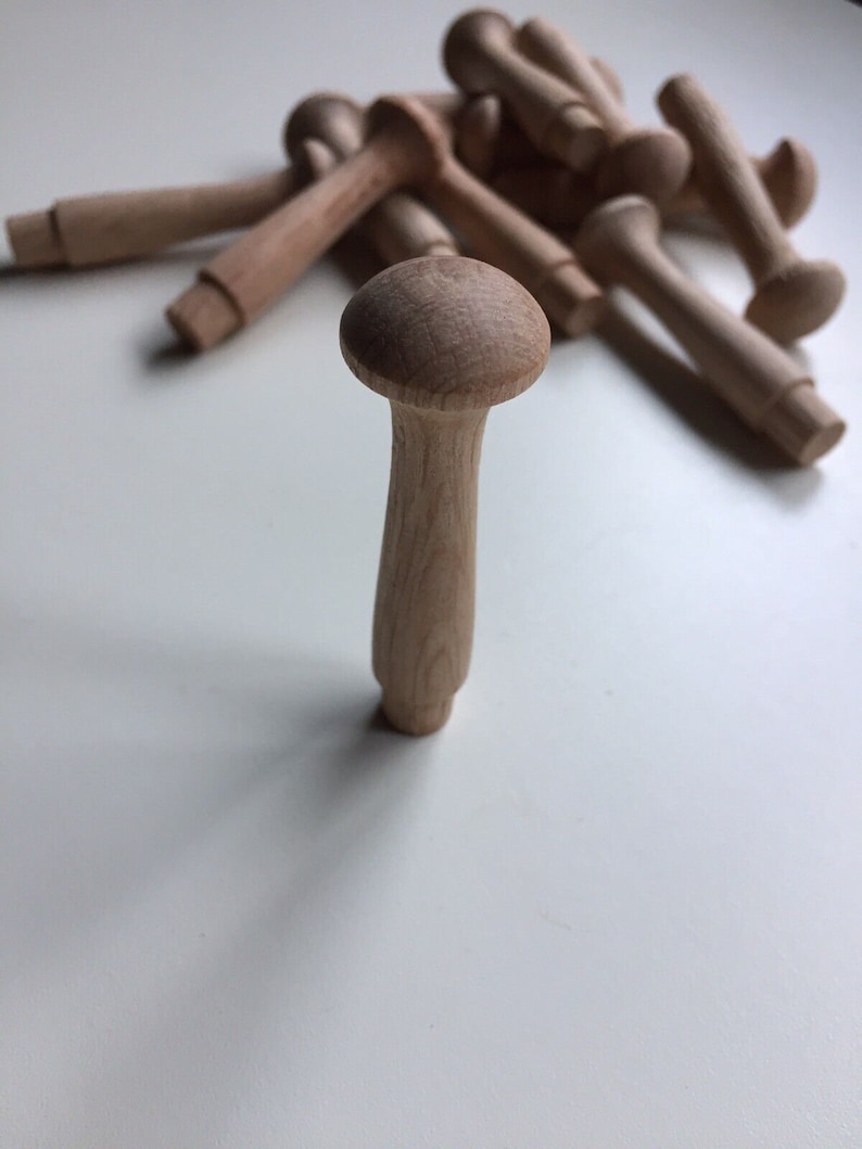 2 Oak Shaker Pegs 2.1/2" (6.5cm Long, Medium) Oak Coat Pegs, Coat Hooks ...