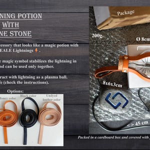 Lightning Potion, LARP, Medieval, Cosplay, Flask, Prop, Plasma, Magic ...