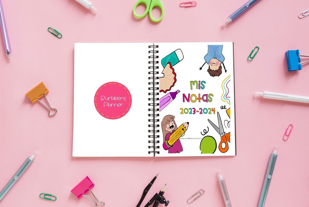 School Planner 23-24 Printable PDF File READY to Print 224 - Etsy