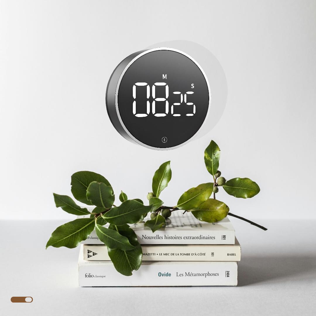 Digital Magnetic Timer With Countdown/ up I Adjustable • LED I Extra ...