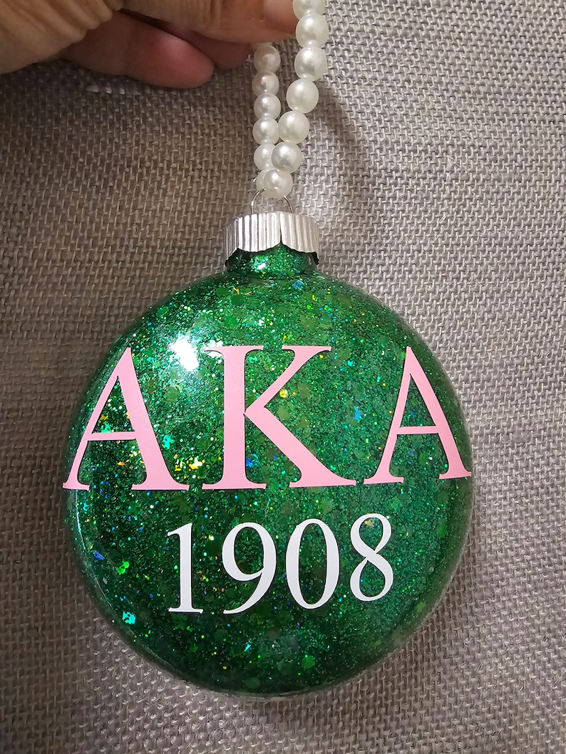 Alpha Kappa Alpha Sorority Inc. Christmas Ornaments - Etsy