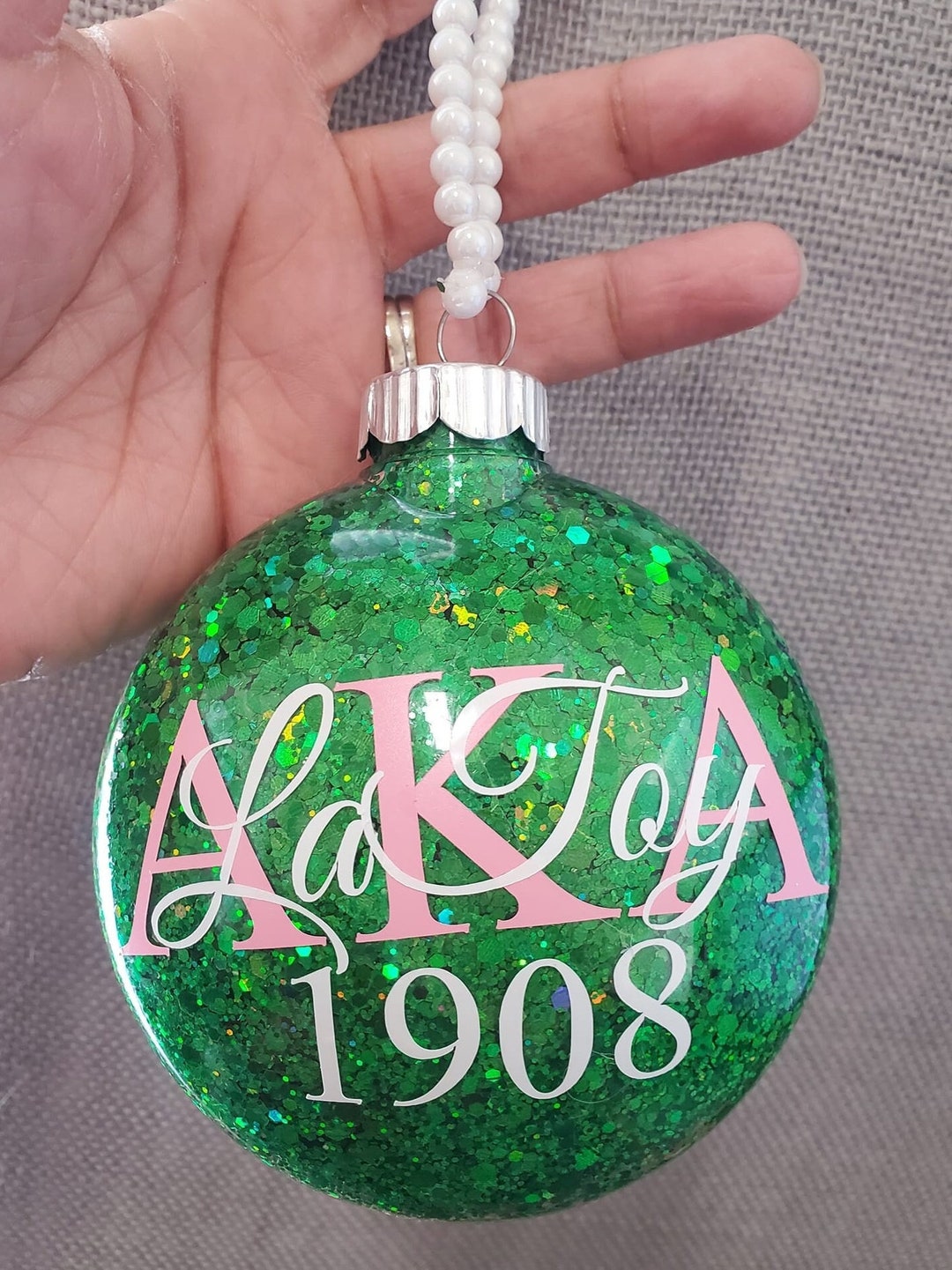Alpha Kappa Alpha Sorority Inc. Christmas Ornaments - Etsy