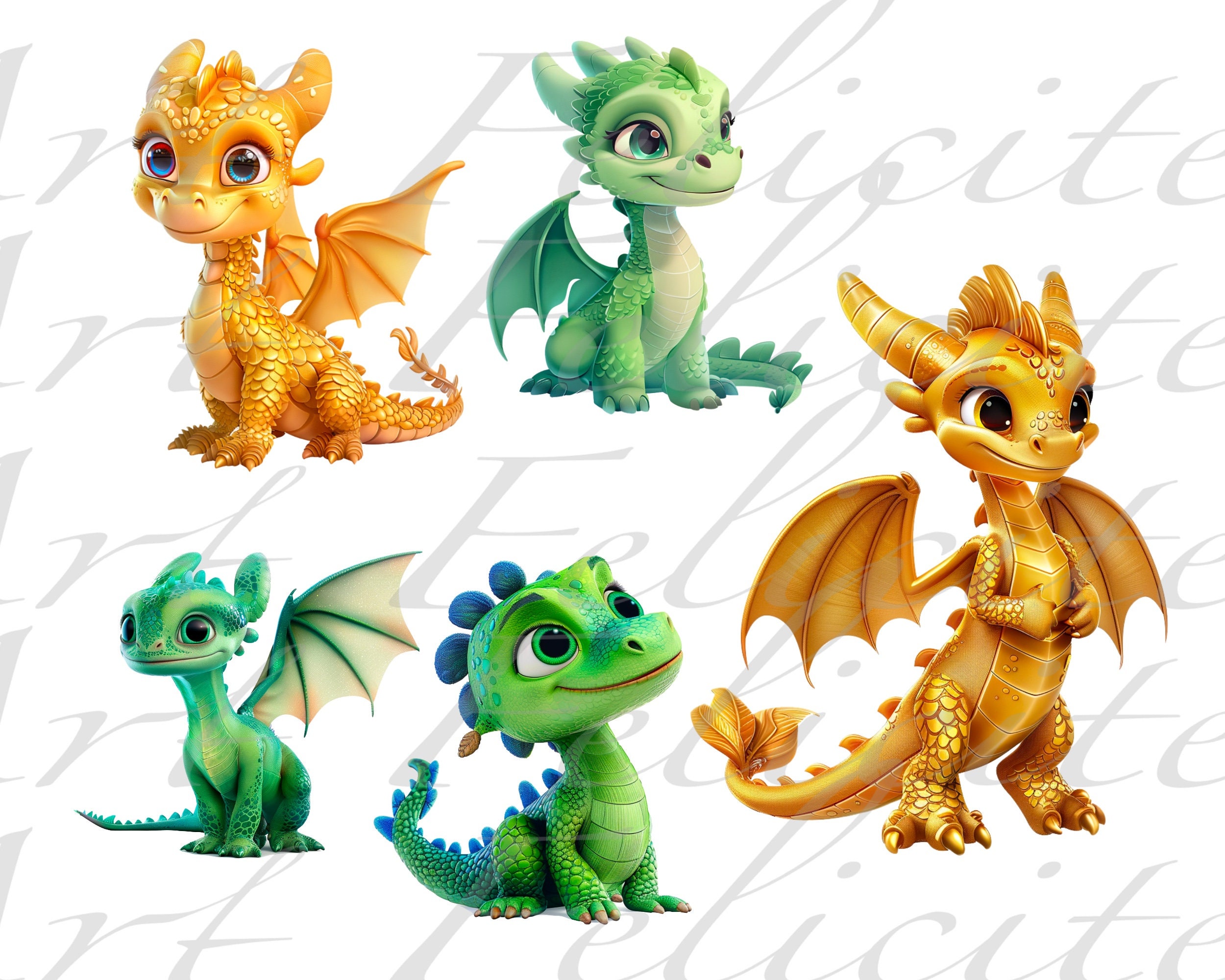 60 Fantasy Dragon Clipart PNG, Baby Dragon Png, Dragon Clipart ...