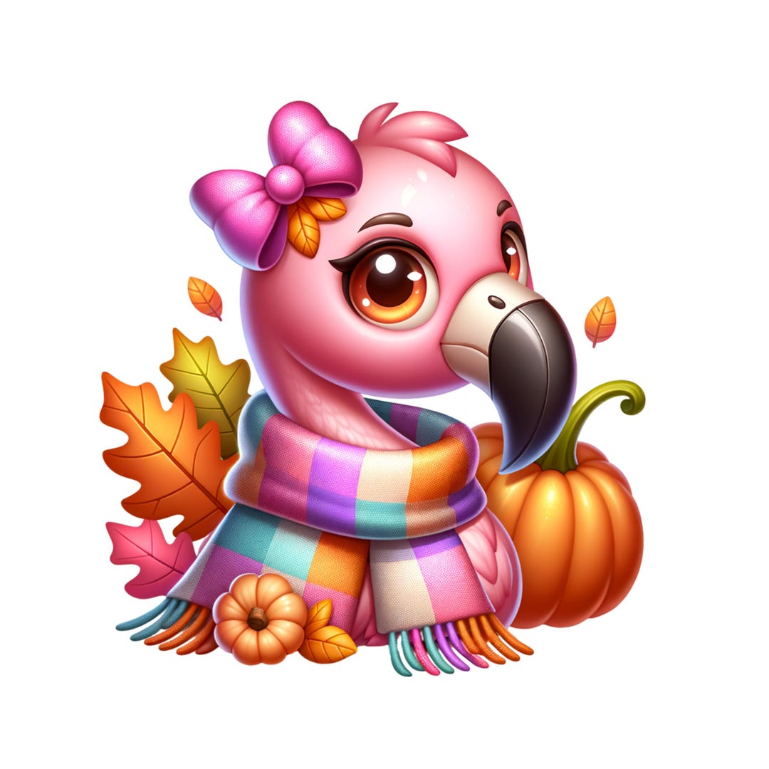 Flamingo Png Flamingo Clipart Halloween Fall Autumn Transparent ...