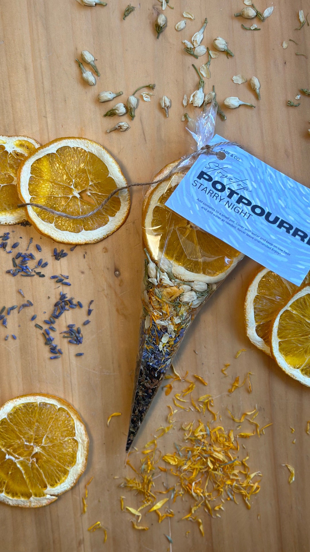 Starry Night Simmer Pot / Lavender Simmer Pot / 100% Natural - Etsy