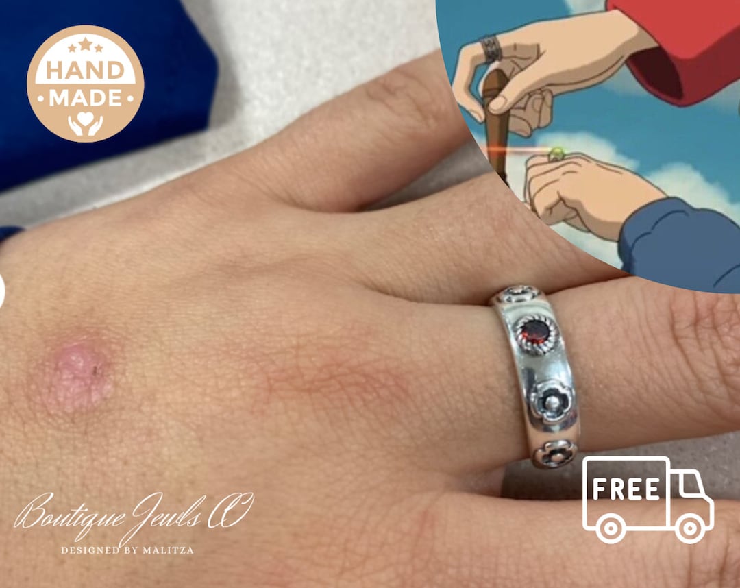 Howls Moving Castle Ring Howl's Ring Sophie Ring Anime - Etsy