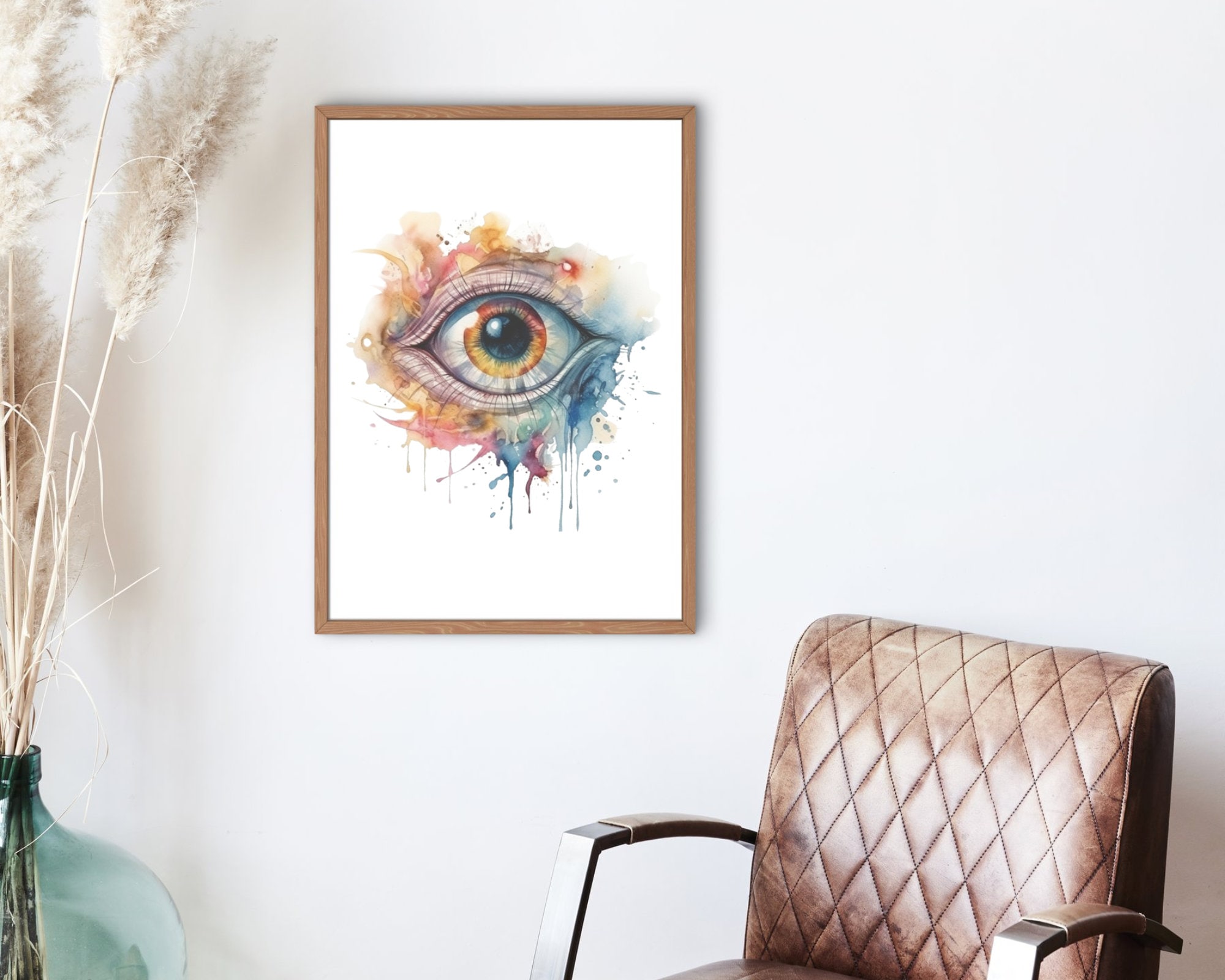 Watercolor Mystical Eye Clipart | PNG Format for Commercial Use ...