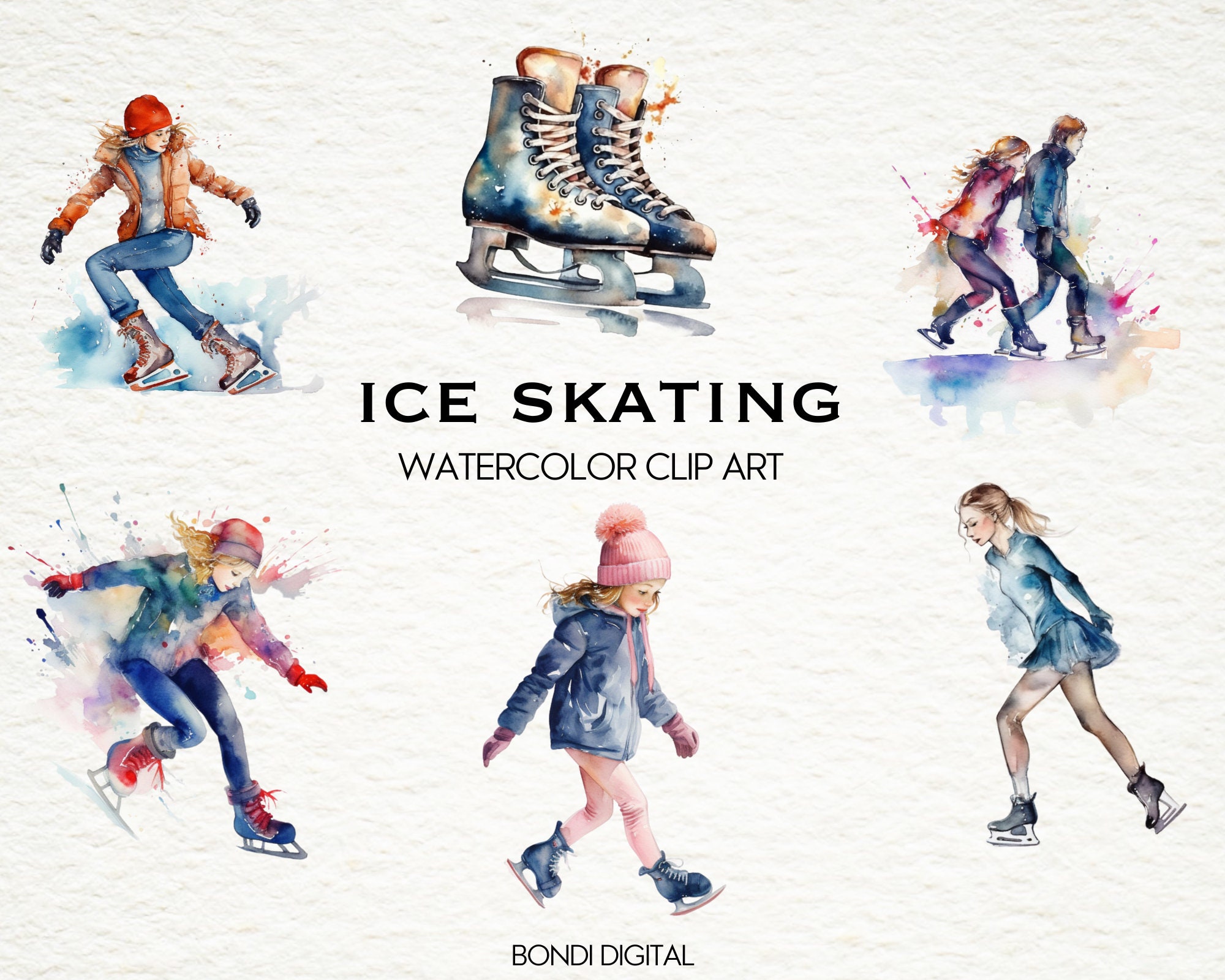 Ice Skating Rink Clip Art