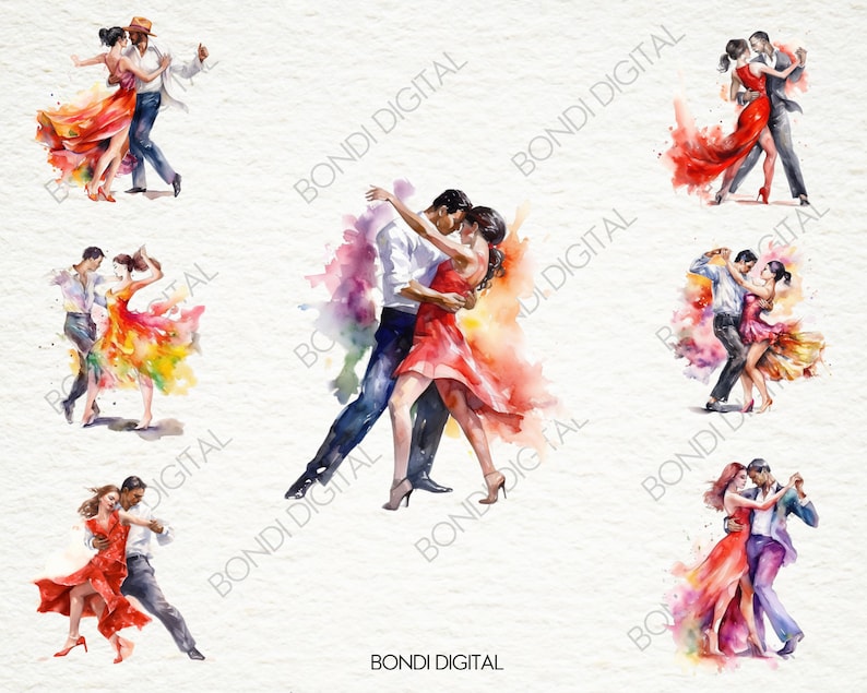 Watercolor Salsa Clipart | PNG Format for Commercial Use, Instant ...