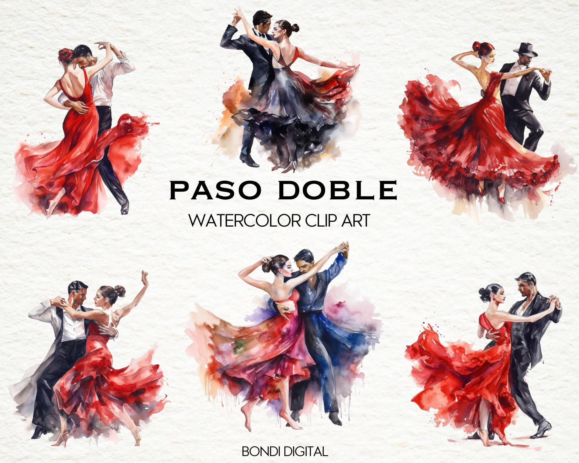 Paso Doble Dance Painting