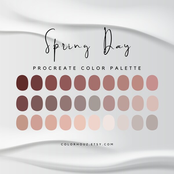 True Spring Color Palette - Etsy