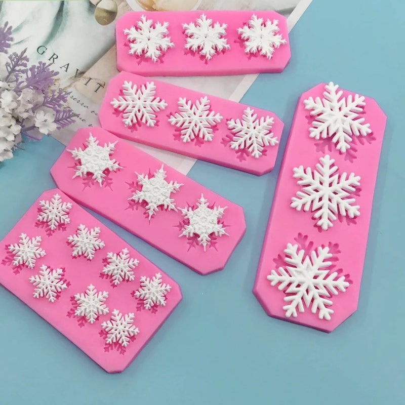 Snowflake Chocolate Molds - Etsy