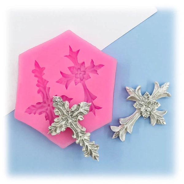 Silicone Cross Mold - Etsy