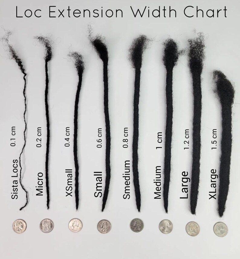 Bongo Loc Extensions Human Hair - Etsy
