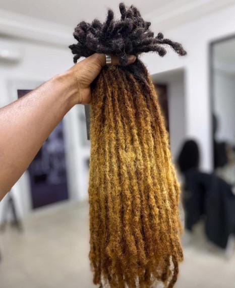 Afrotismey Sister Brother Micro Loc Extensions Human Hair - Etsy