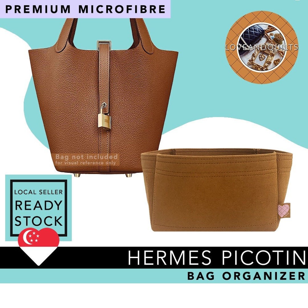 Hermes Picotin Microfibre Bag Organizer Bag Insert Bag Shaper ...