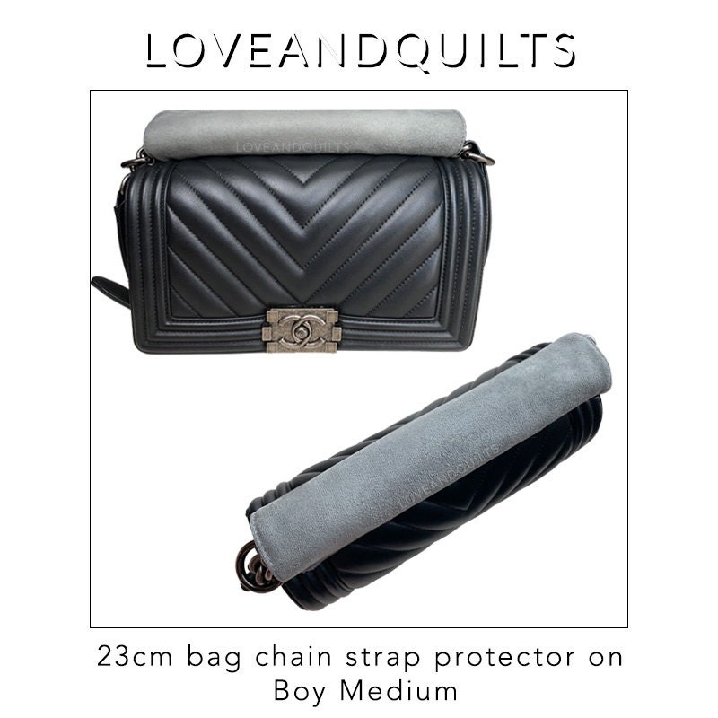 Bag Chain Strap Protector Wrap for Bags Chain Protective Suede Fabric ...