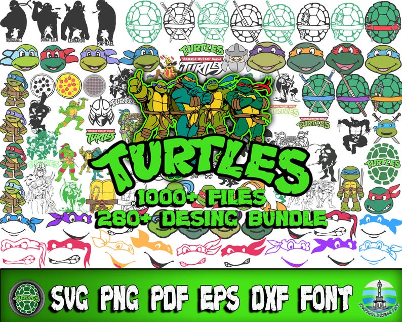 Ninja Turtles Svg, Ninja Turtles PNG, Ninja Turtles Clipart, Raphael ...