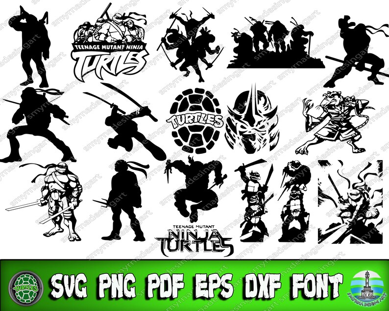 Ninja Turtles Svg, Ninja Turtles PNG, Ninja Turtles Clipart, Raphael ...