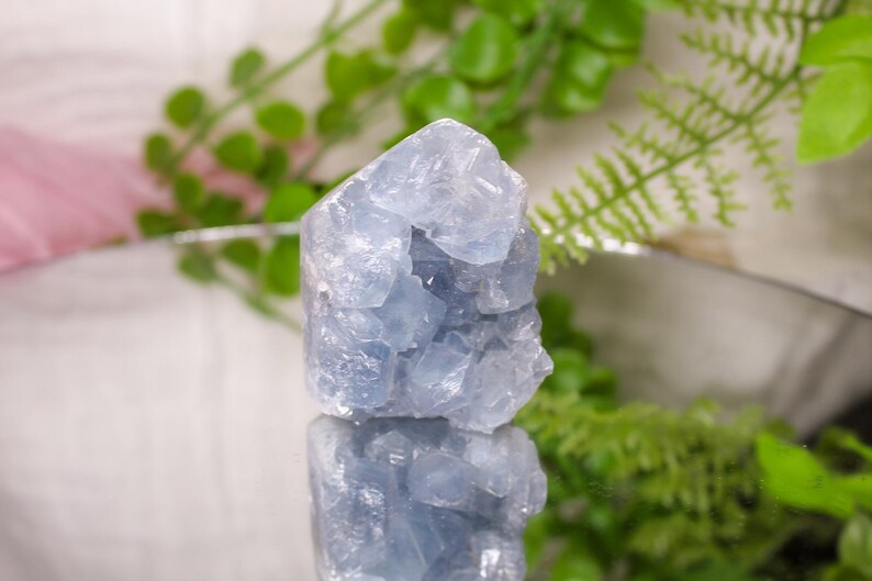 Angelic Celestite Cluster Towers- You Choose! | Stone for Peace ...