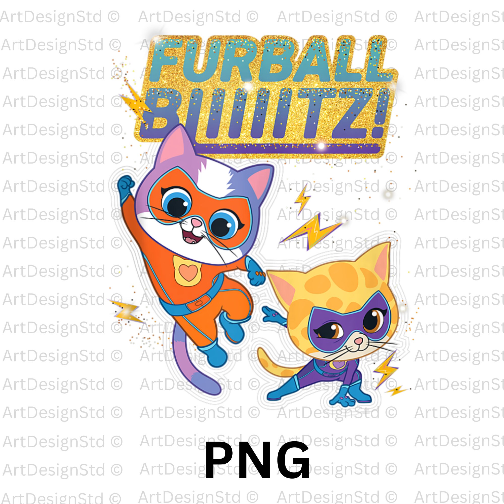 Superkitties Png Superkitties Superkitty Birthday Super Kitty Clipart ...