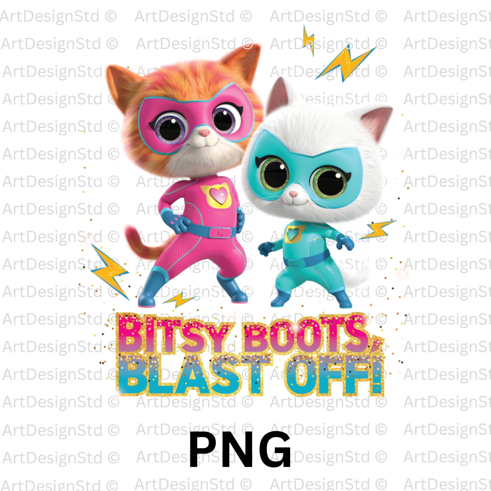 Super Kitties Super Kitties Png Superkitty Birthday Png Superkitties ...