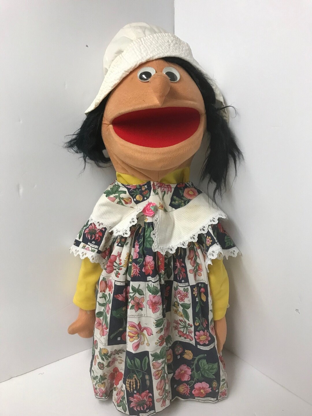 Soft Body Woman Puppet Half Body Puppet Handmade Puppet Child's Puppet ...