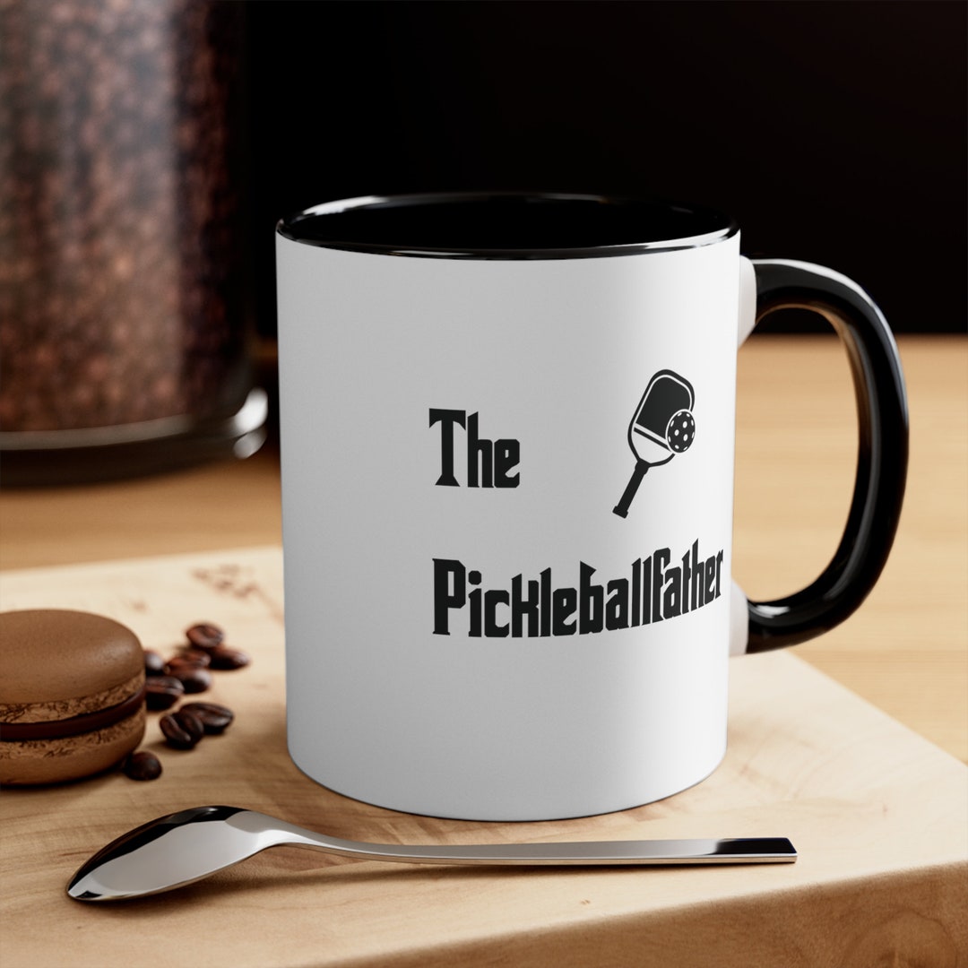 Pickleball Mug Pickleballfather Funny Pickleball Gift Tea Mug ...