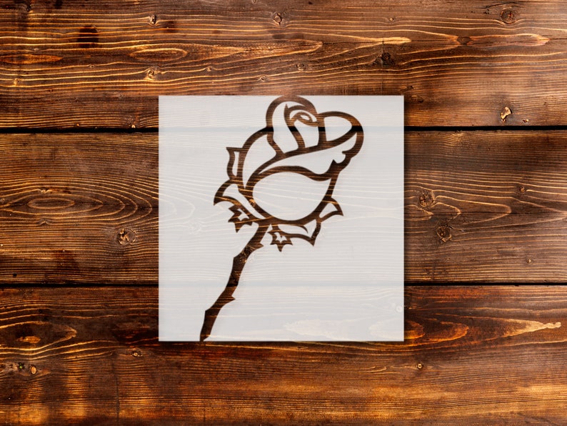 Rose Stencil, Rose Pattern, Cute Stencils, Stencils for Painting ...