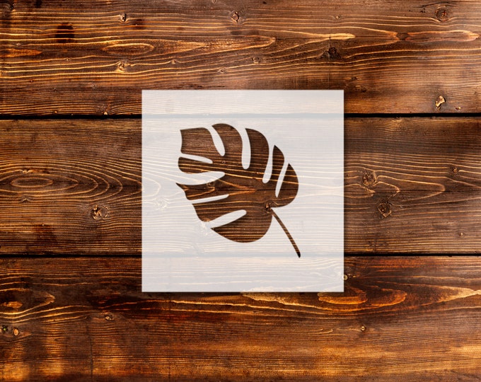 Plant Stencil, Monstera Stencil, Summer Stencil,reusable Stencil ...