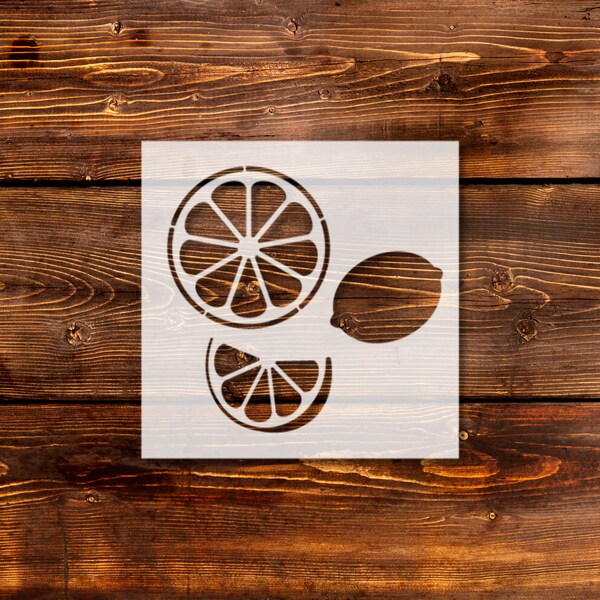 Fruit Stencil - Etsy