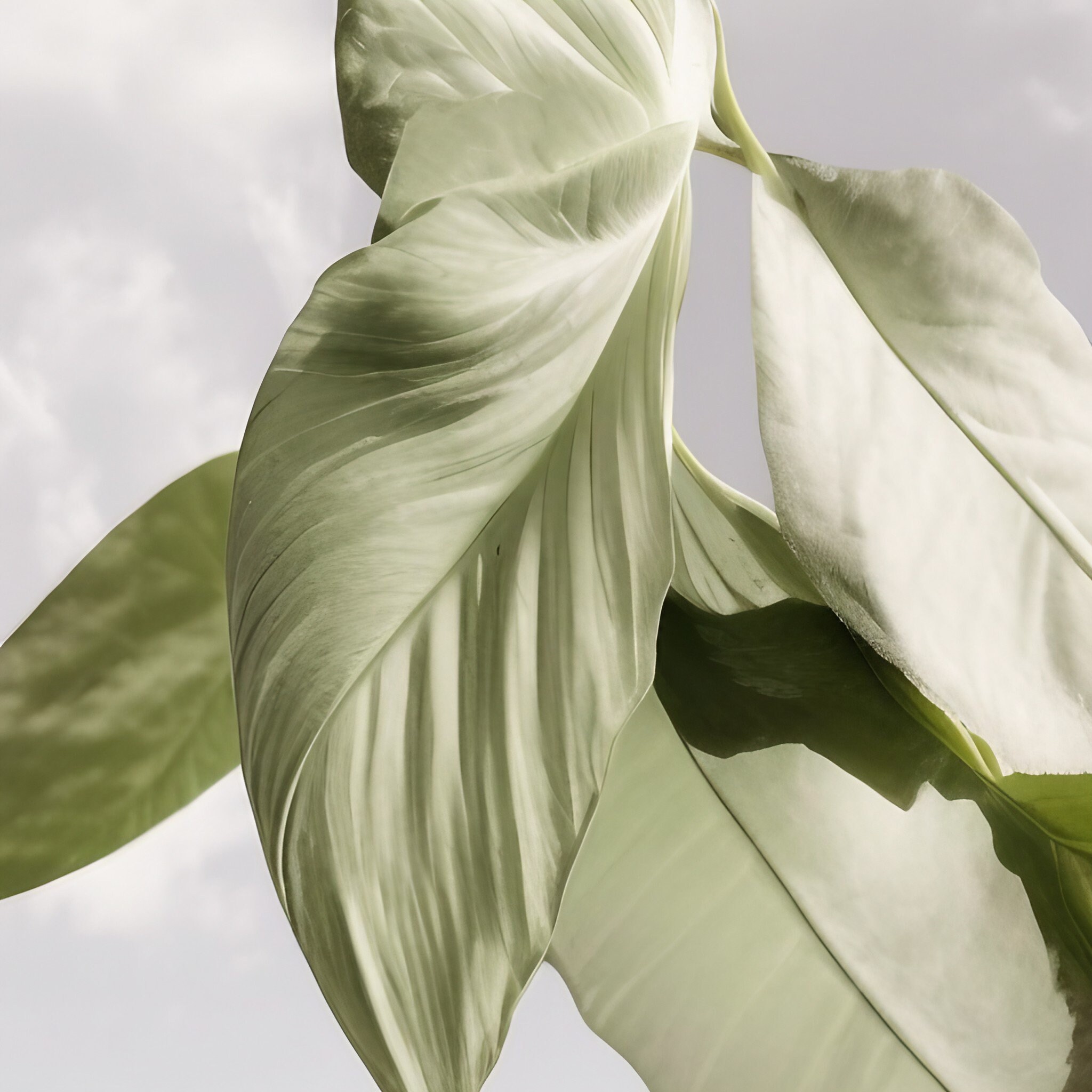 Twisted Pale Leaves - Etsy