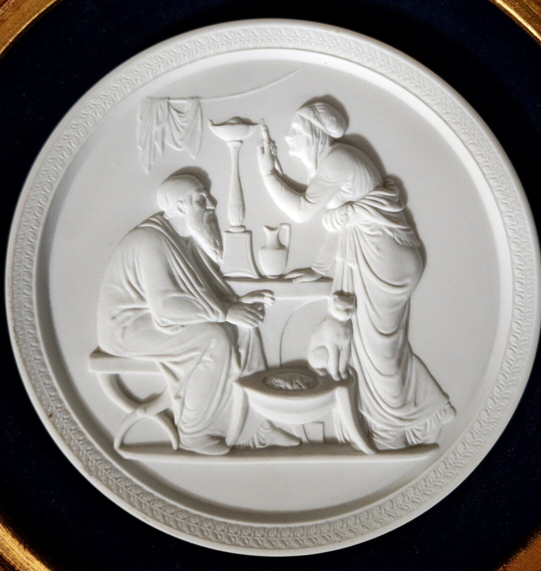 Neo-classical Roman / Greek Wall Decor 2 Plates - Etsy