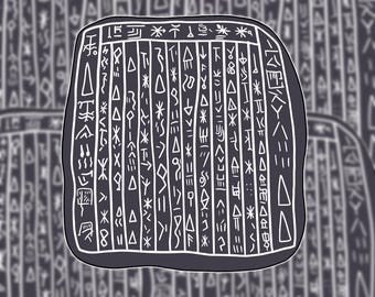 Word of God DOUBLE SIDED Tablet - Angel Tablet - Demon Tablet ...