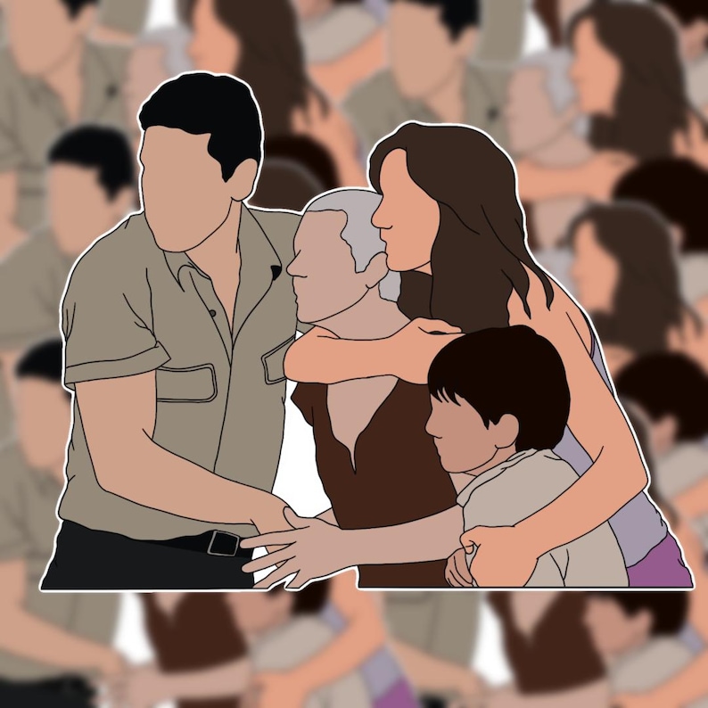 The Walking Dead Sticker Pack - Etsy