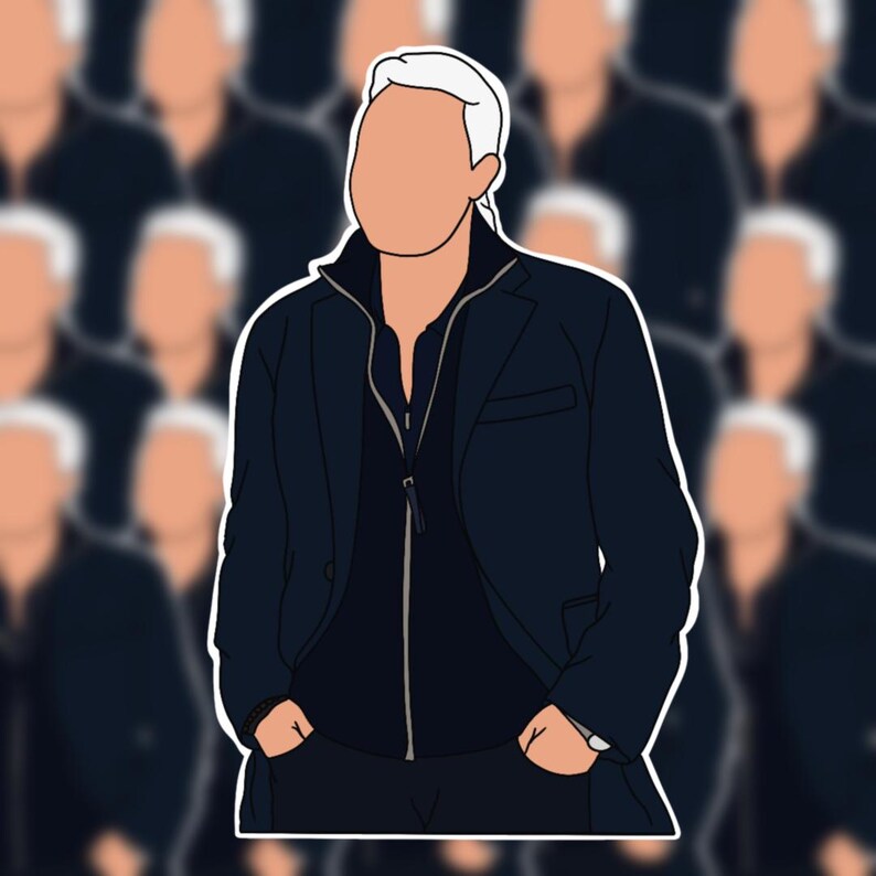 Terry Silver (cobra Kai) Sticker Pack - Etsy