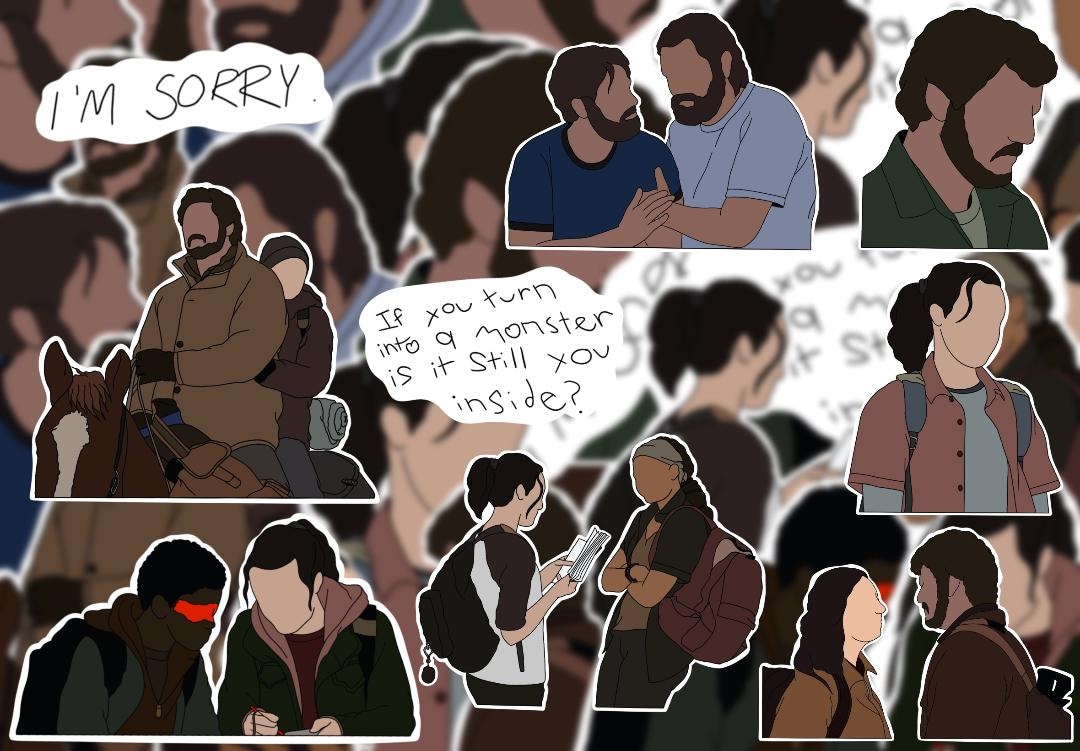 The Last of Us Sticker Pack 2 - Etsy