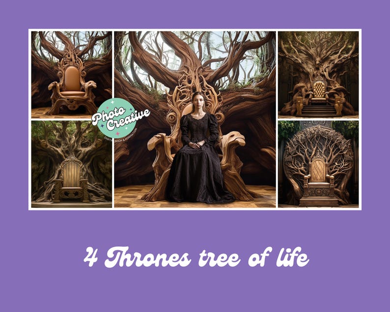 4 Forest Throne Digital Background Photography - 4 Forest Throne ...