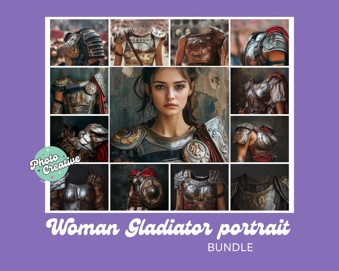12 Gladiator Portraits Backgrounds Bundle - Etsy